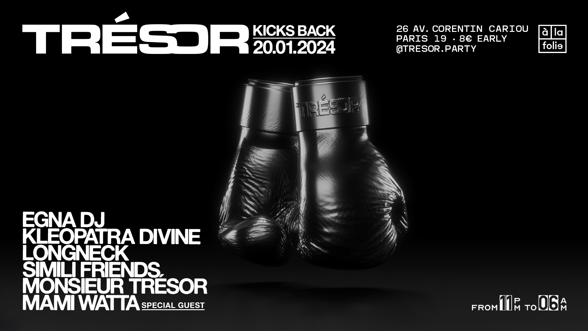 TRÉSOR - à la folie